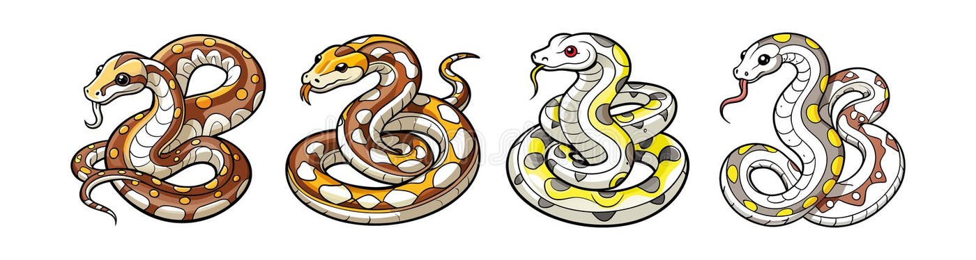 Burmese Python Stock Illustrations – 318 Burmese Python Stock ...
