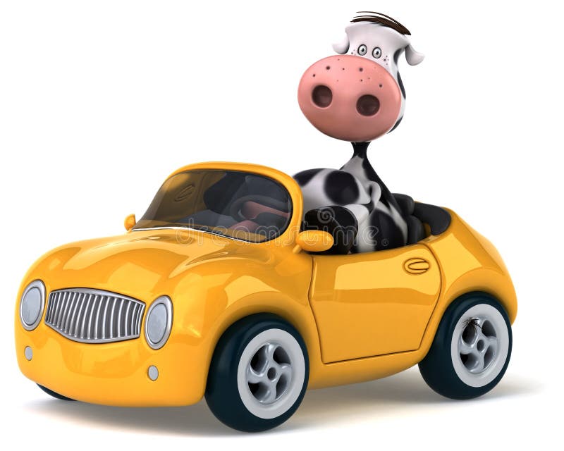 Cow Driving Car Stock Illustrations – 97 Cow Driving Car Stock ...