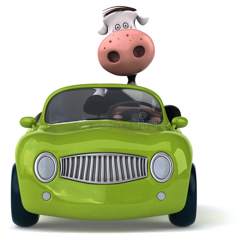 Cow Driving Car Stock Illustrations – 98 Cow Driving Car Stock ...