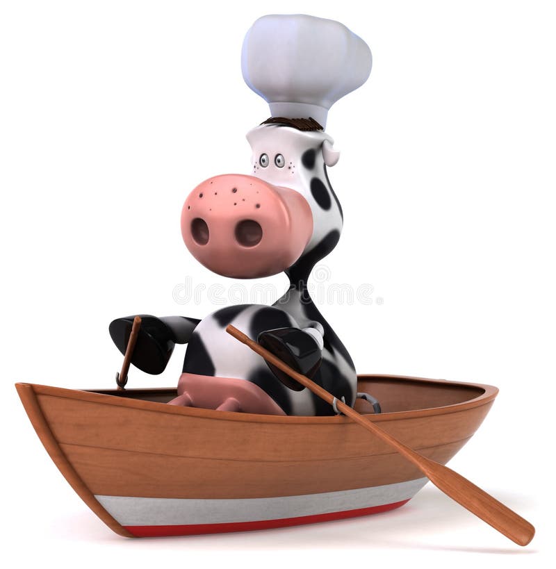 Fun cow stock illustration. Illustration of prairie, ranch - 68243703