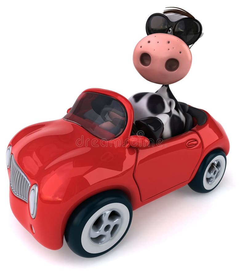 Cow Driving Car Stock Illustrations – 97 Cow Driving Car Stock ...