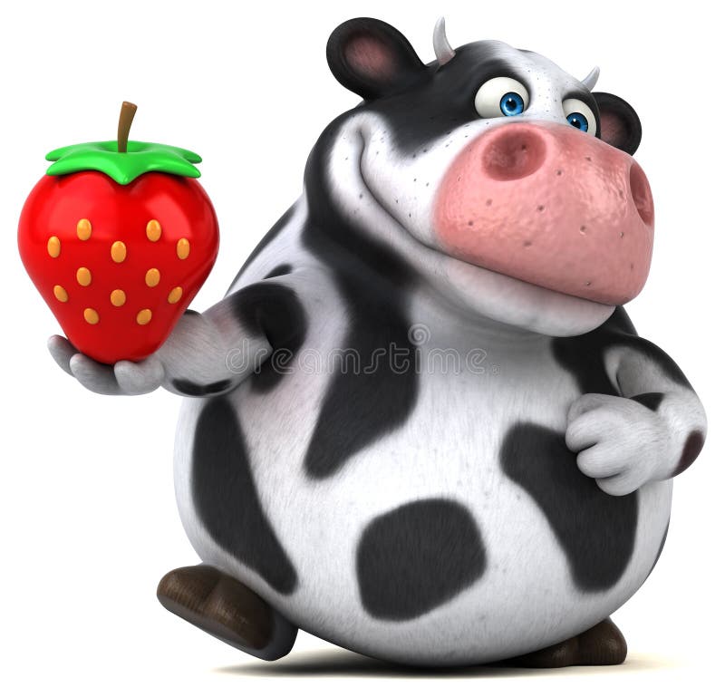 Strawberry Cow Cartoon Stock Illustrations – 160 Strawberry Cow Cartoon ...