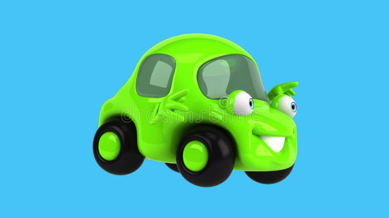 Fun 3D cartoon car dancing stock footage. Video of mechanic - 273957922