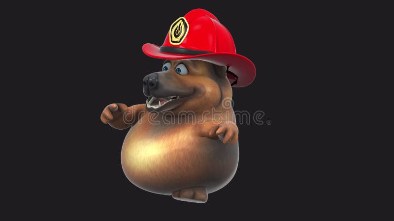 Fun 3D cartoon dog stock footage. Video of shepherd - 376417592