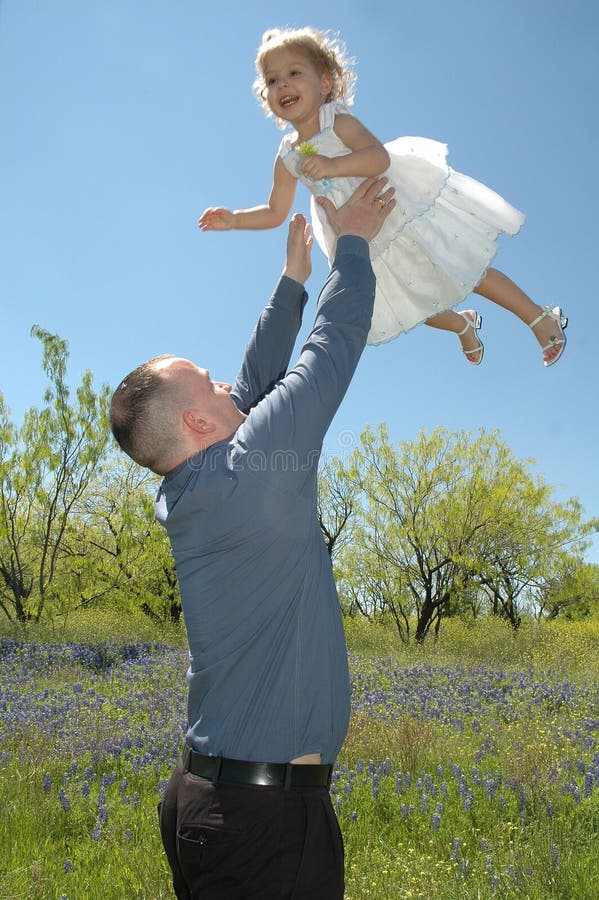 Fun with Dad stock photo. Image of green, colors, horizon - 2281930