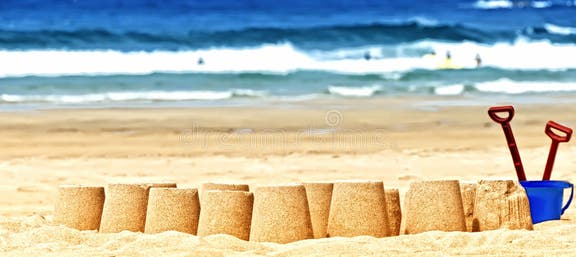Fun day at the beach stock image. Image of summer, warm - 28064137