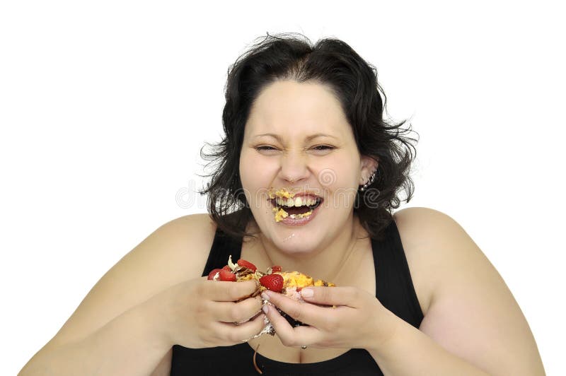 Fun diet? stock image. Image of beautiful, female, mass - 15256767