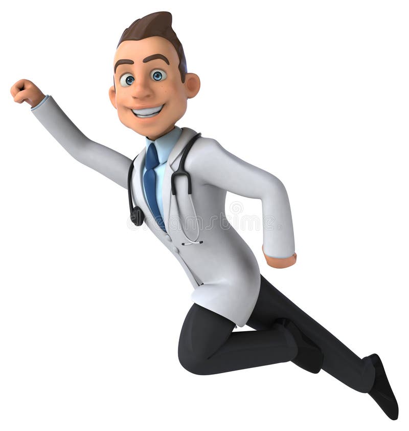 Fun doctor stock illustration. Illustration of clinic - 48284950