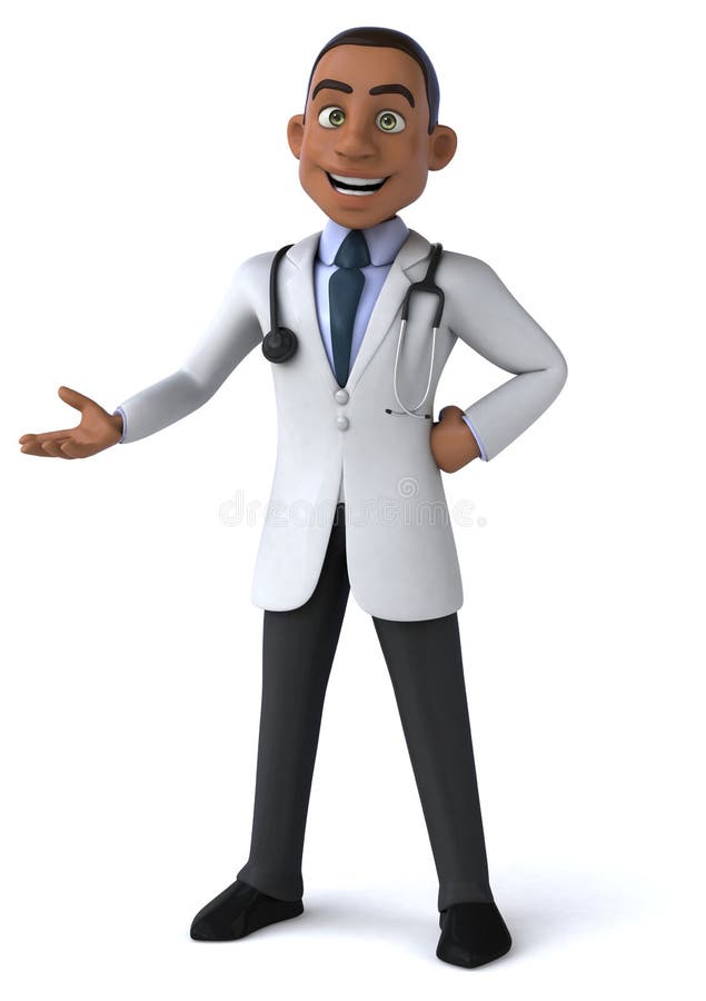 Fun doctor stock illustration. Illustration of condition - 48488469