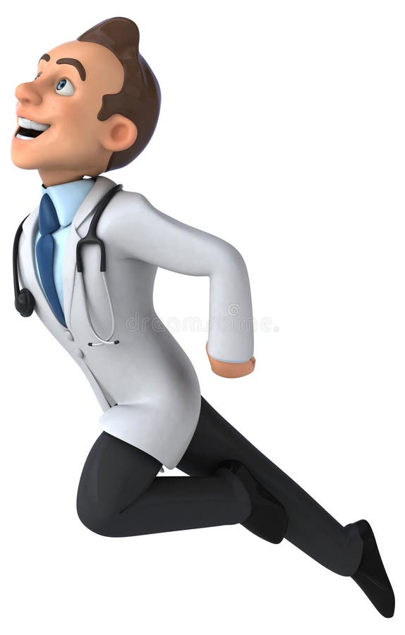 Fun doctor stock illustration. Illustration of emergency - 48838353