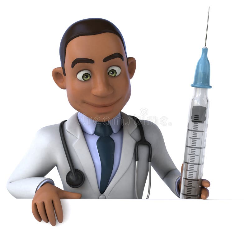 Fun doctor stock illustration. Illustration of stethoscope - 54580739