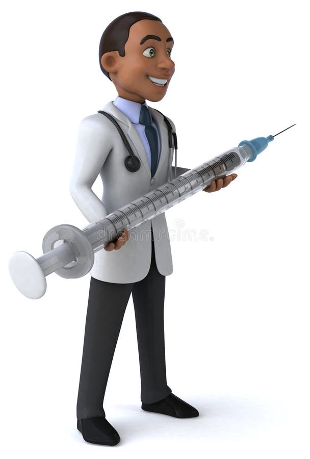 Fun doctor stock illustration. Illustration of research - 54830542