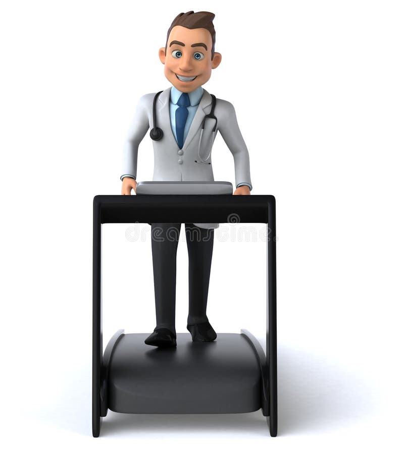 Fun doctor stock illustration. Illustration of clinic - 55403883