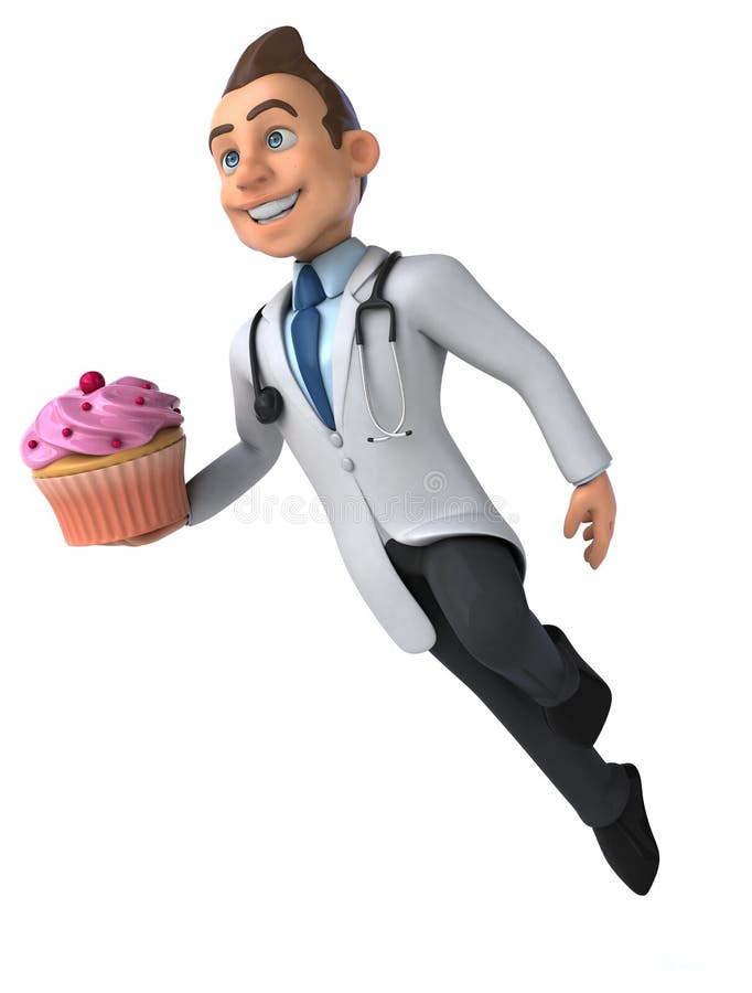 Fun doctor stock illustration. Illustration of medical - 55403910