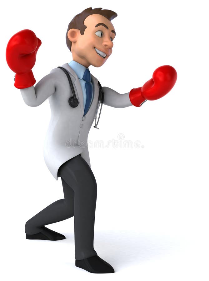 Fun doctor stock illustration. Illustration of healthy - 63485730