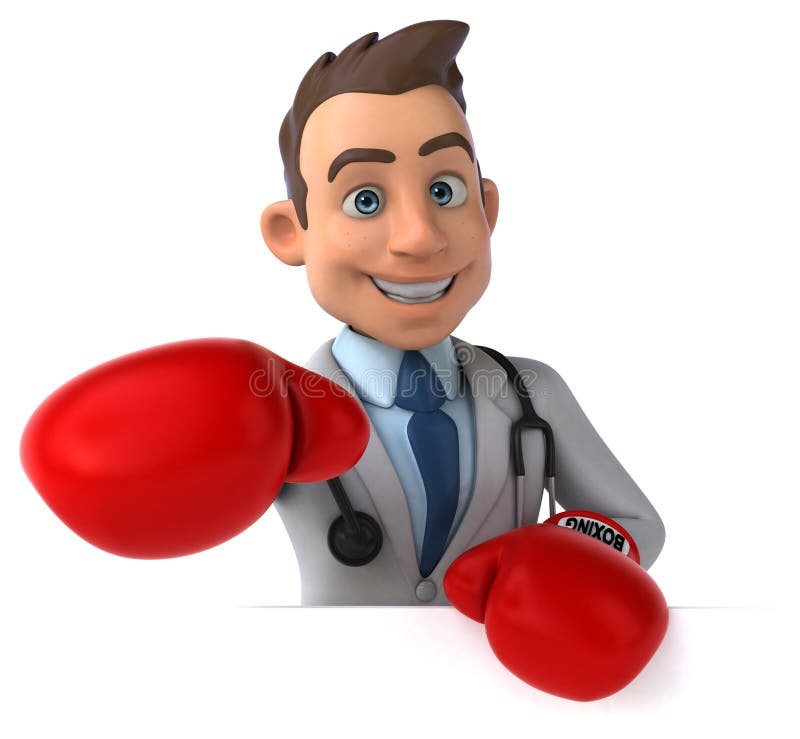 Fun doctor stock illustration. Illustration of medical - 66124613