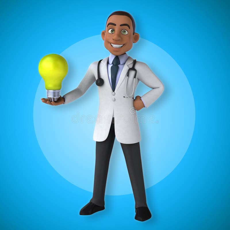 Fun doctor stock illustration. Illustration of health - 73943960