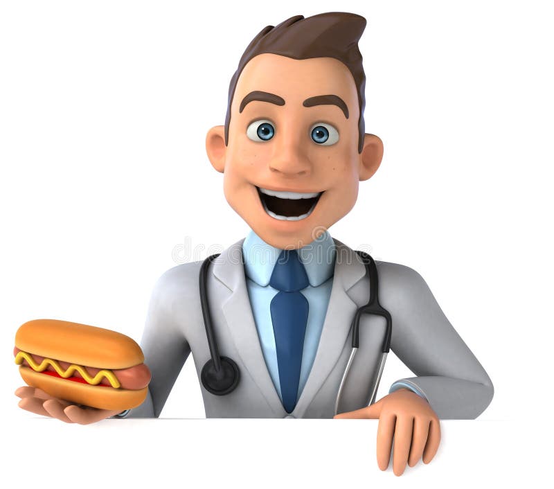 Fun doctor stock illustration. Illustration of doctor - 83475589