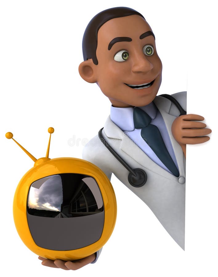 Fun doctor stock illustration. Illustration of cardiologist - 85709088