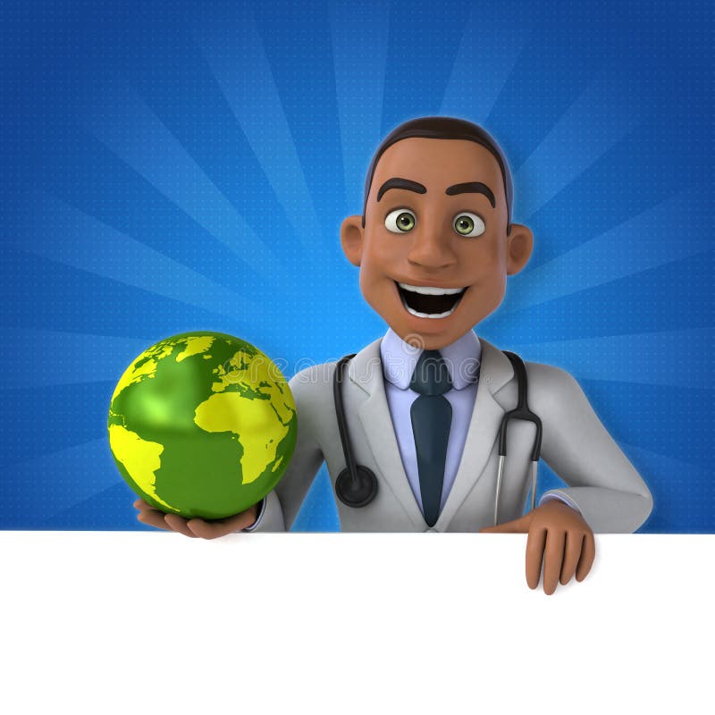 Fun doctor stock illustration. Illustration of laboratory - 98064340