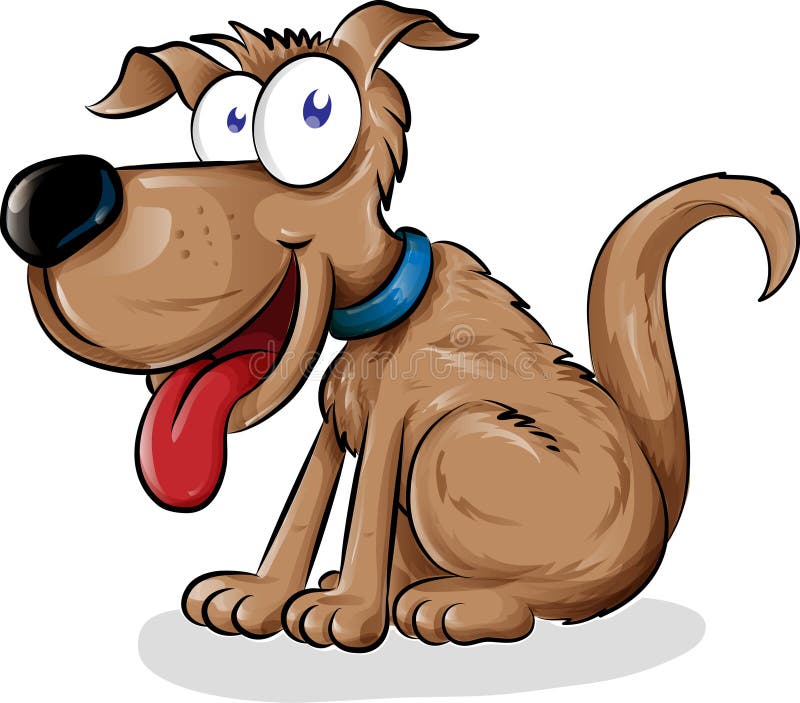 Crazy Mutt stock illustration. Illustration of straight - 11569479