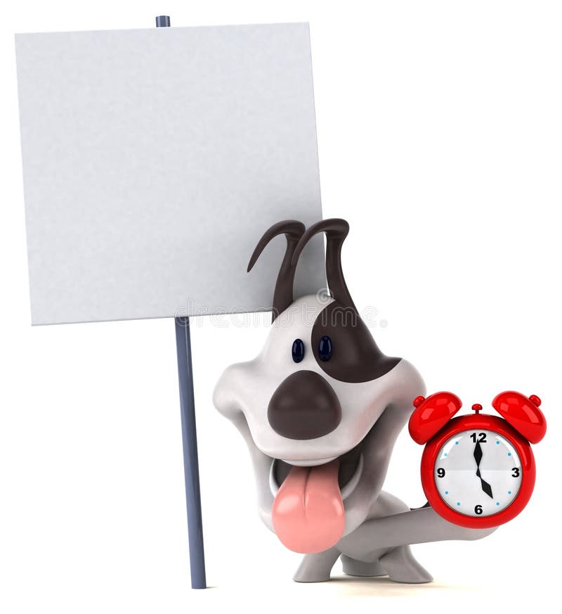 Alarm Clock Dog Stock Illustrations – 180 Alarm Clock Dog Stock ...