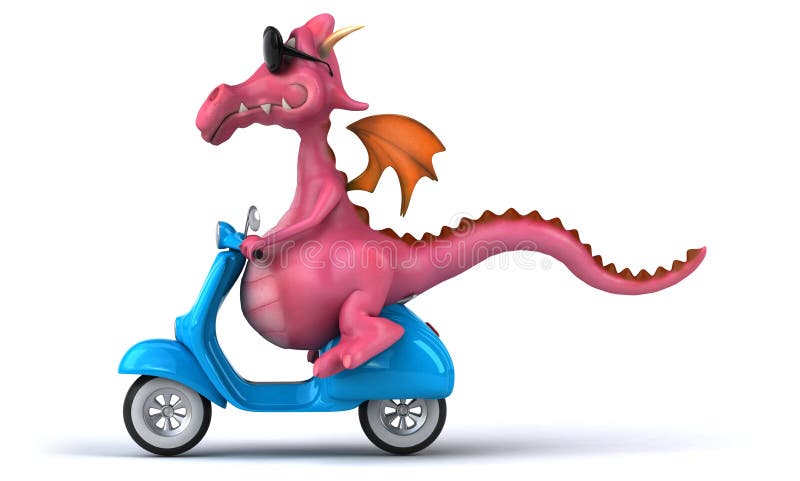 Fun dragon stock illustration. Illustration of fantasy - 130951384