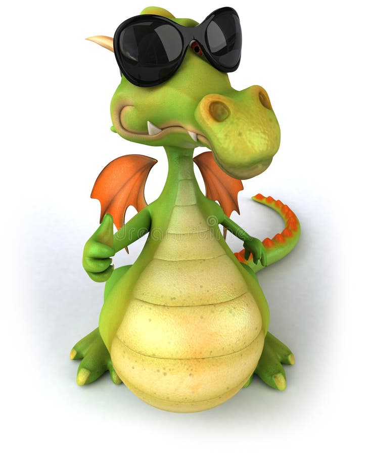 Fun dragon stock illustration. Illustration of clip, head - 44355163