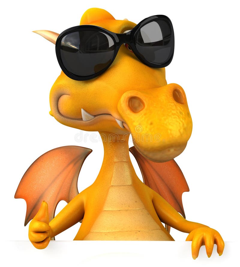 Fun dragon stock illustration. Illustration of chinese - 44642436