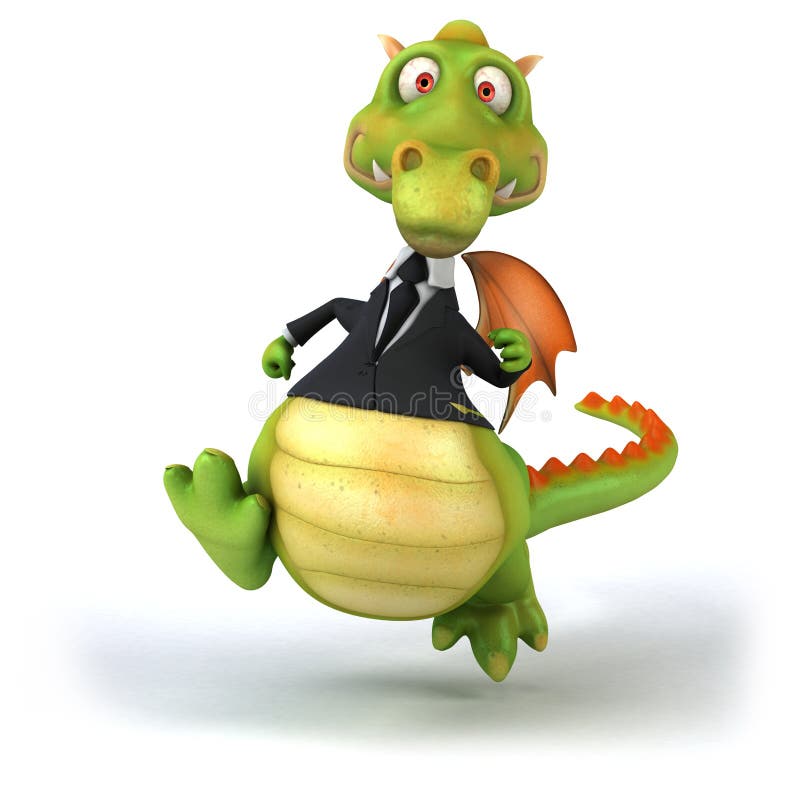 Fun dragon stock illustration. Illustration of mythology - 49789988