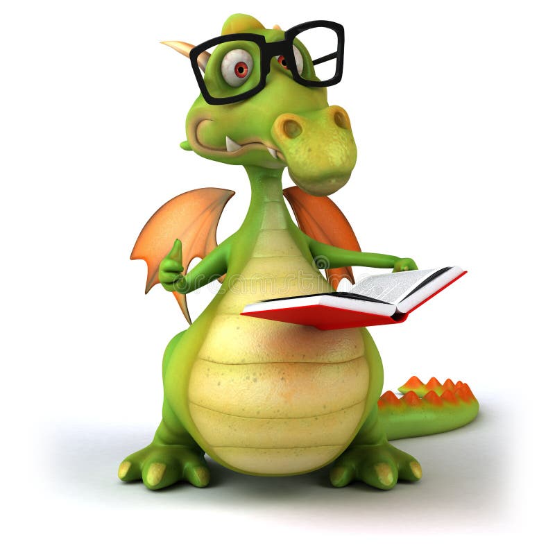 Fun dragon stock illustration. Illustration of mythology - 53174320