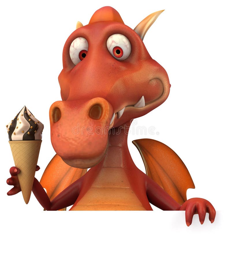 Fun dragon stock illustration. Illustration of asian - 56015622