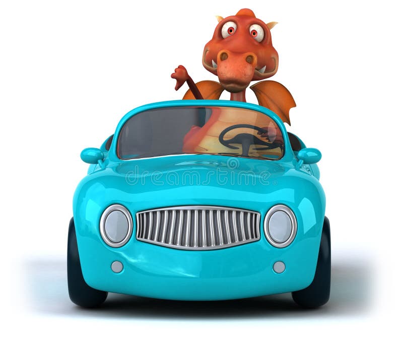 Fun dragon stock illustration. Illustration of mythology - 56927618