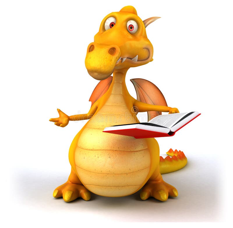 Fun dragon stock illustration. Illustration of fantasy - 57319214