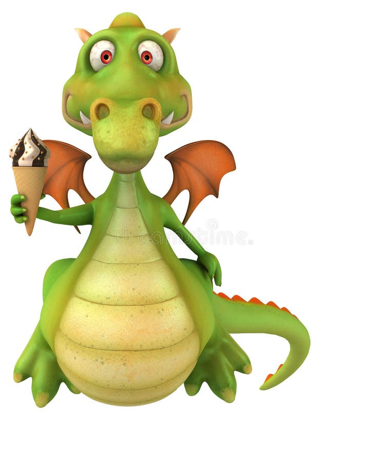 Fun dragon stock illustration. Illustration of head, fantasy - 68606905