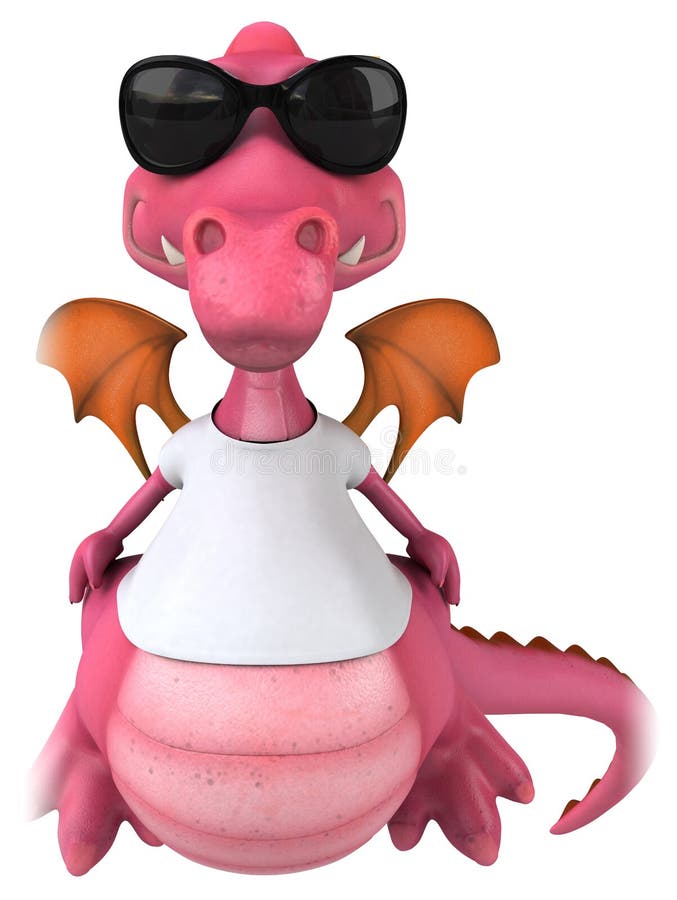 Fun dragon stock illustration. Illustration of fantasy - 72179887