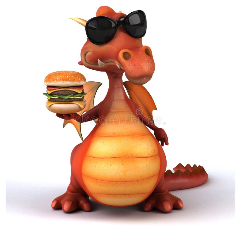 Fun dragon stock illustration. Illustration of mythology - 76173582