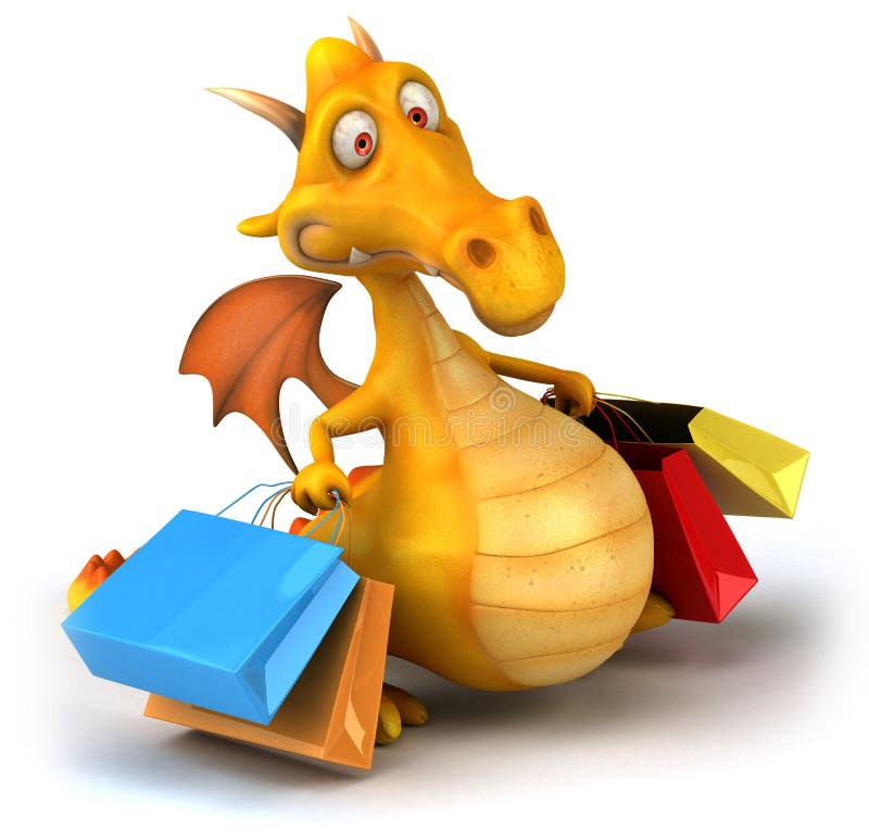 Fun dragon stock illustration. Illustration of mythology - 31321054