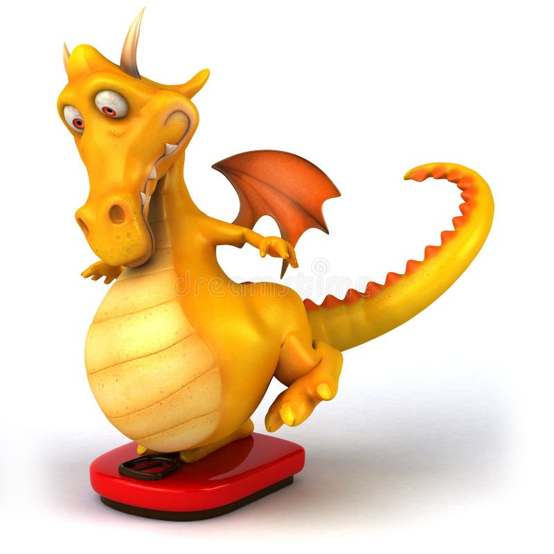 Fun dragon stock illustration. Illustration of mythology - 31975643