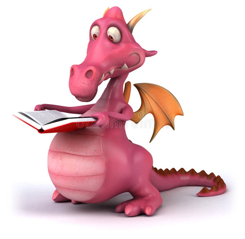 Fun dragon stock illustration. Illustration of design - 143899095