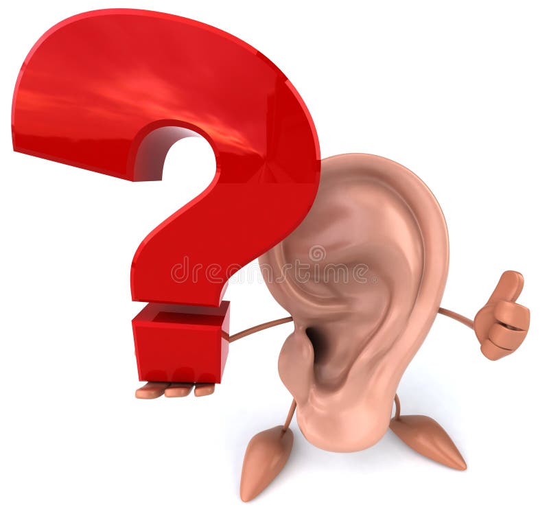 Fun ear stock illustration. Illustration of music, graphic - 45041004