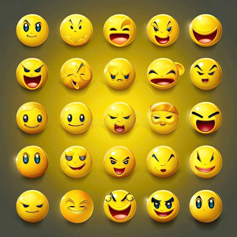 Smile Emoji Smiley Ai Generated Stock Photo - Image of like, emoji ...