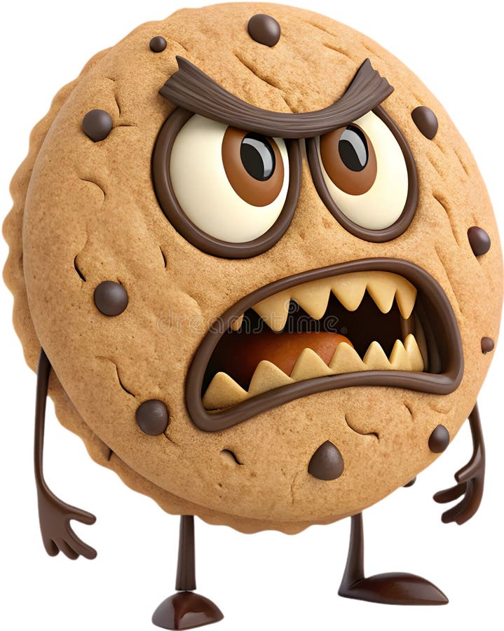 Fun and Expressive Cookie Monster with Exaggerated Emotions for ...