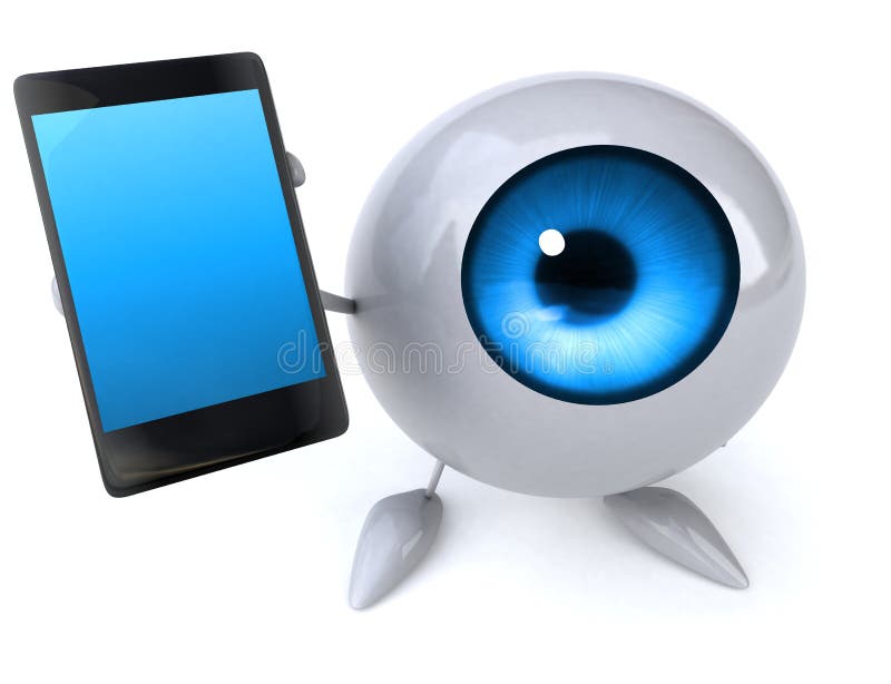 Fun eye stock illustration. Illustration of care, view - 43805297