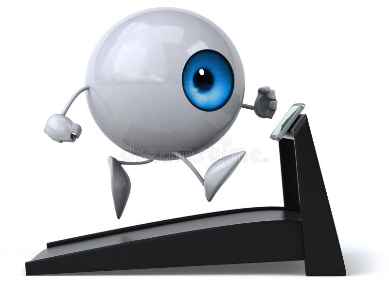 Fun eye stock illustration. Illustration of recognition - 43805518