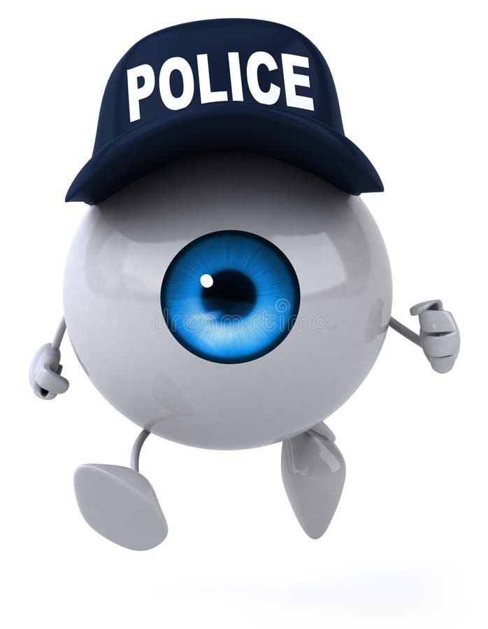 Fun eye stock illustration. Illustration of medicine - 43805561