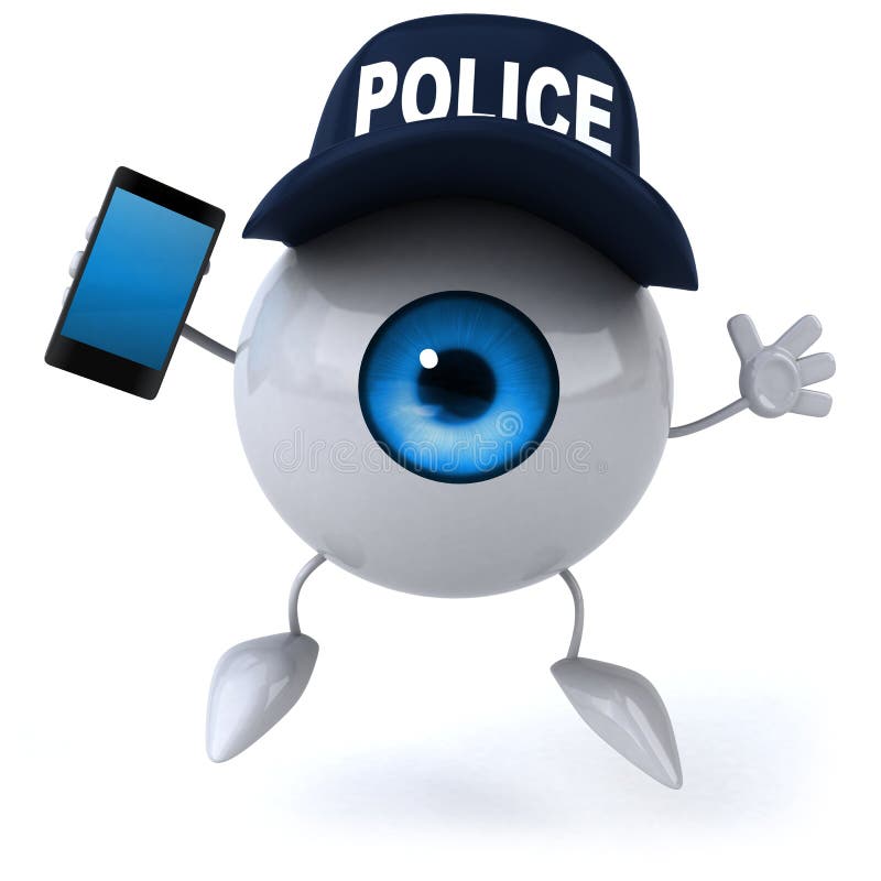 Fun eye stock illustration. Illustration of concepts - 44389333