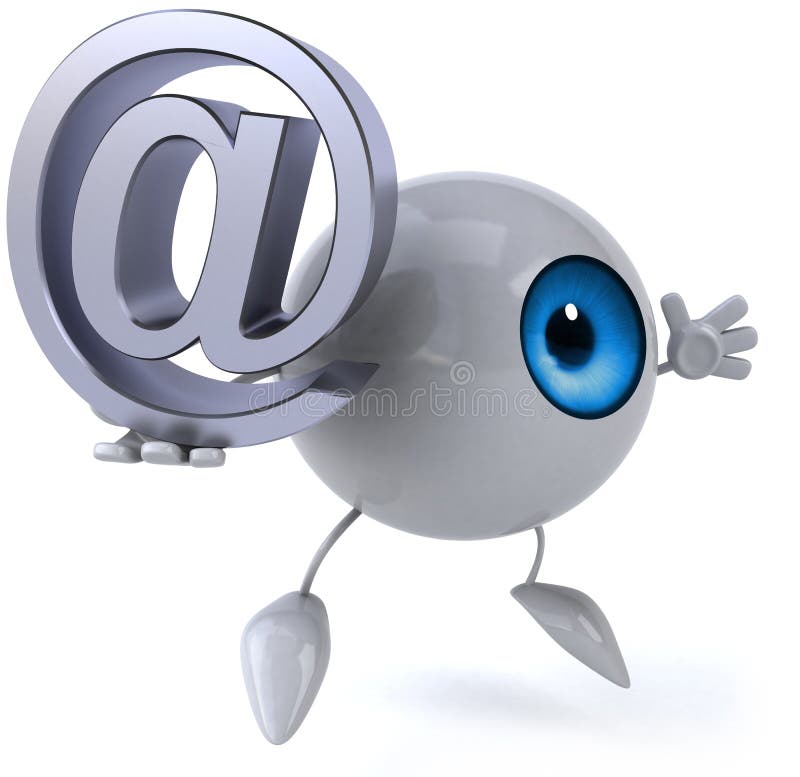 Fun eye stock illustration. Illustration of concepts - 45460991