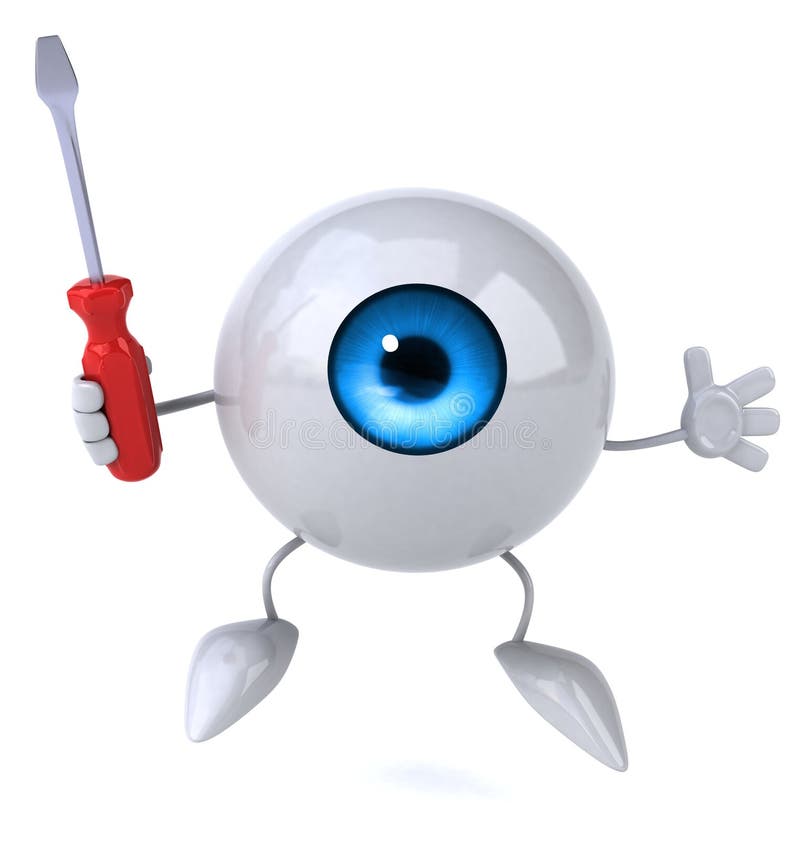 Fun eye stock illustration. Illustration of clean, light - 45649802