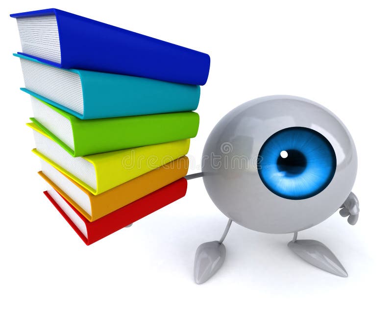Fun eye stock illustration. Illustration of education - 47298446